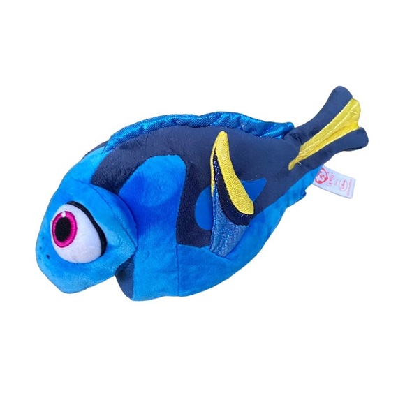 Disney | Accessories | Disney Finding Nemo Dory Ty Fish Beanie Plush ...